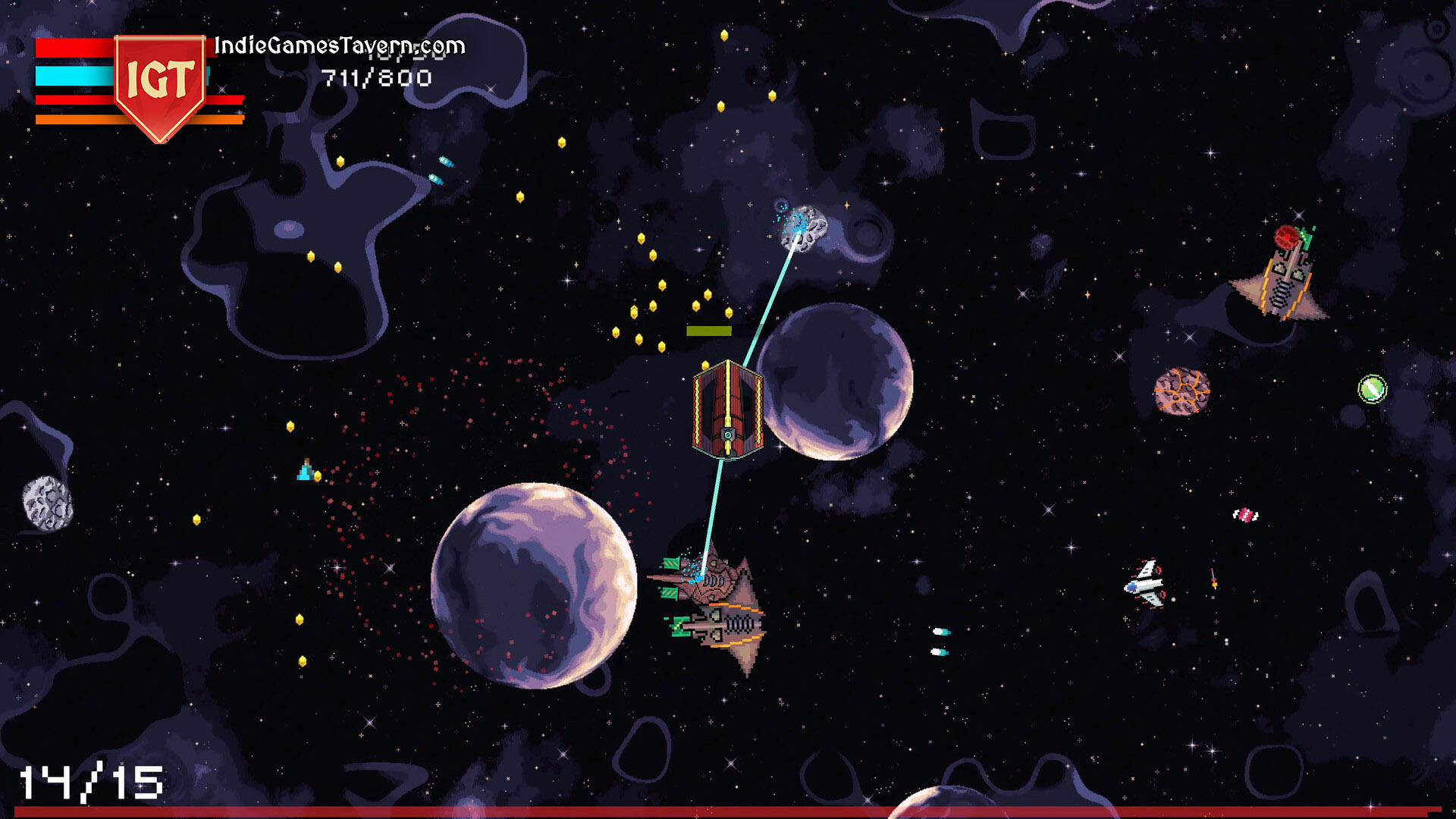 Void Miner Review: A Satisfying Mix of Asteroid Shooter and Incremental Roguelite – Indie Games ...